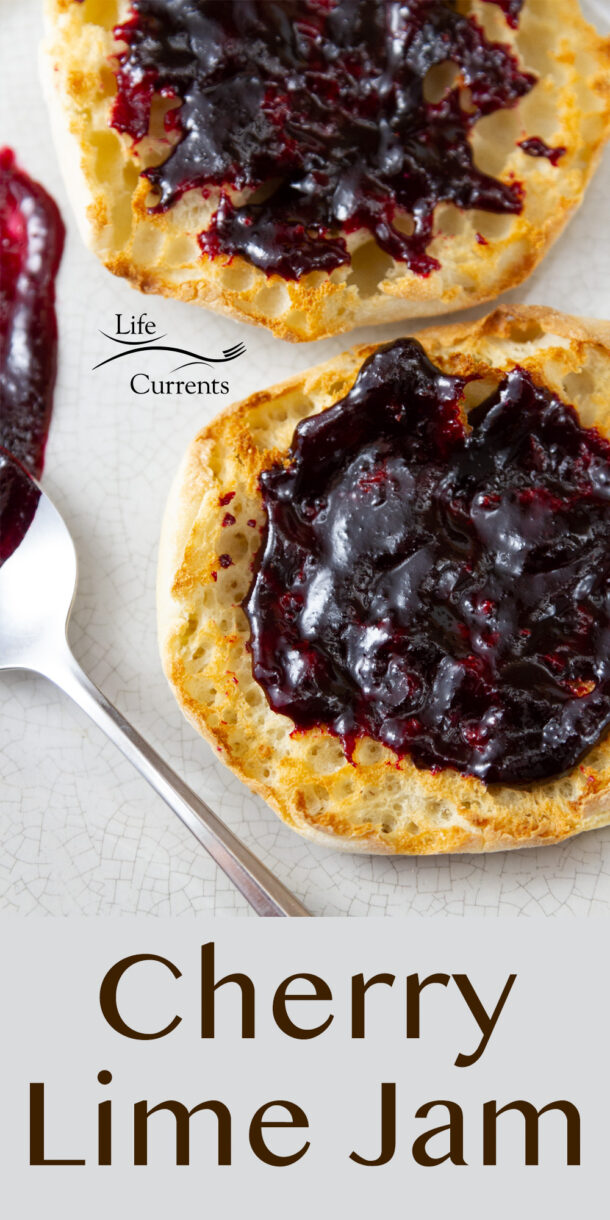 Small Batch Cherry Lime Jam - Life Currents