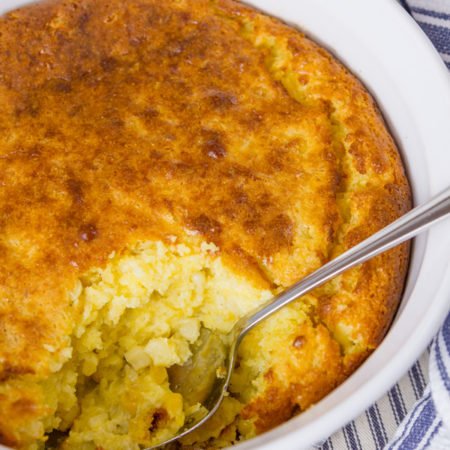 Classic Corn Casserole - Life Currents Thanksgiving side dish