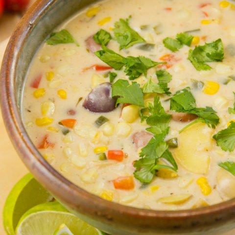 Southwestern Corn Chowder - Life Currents hearty