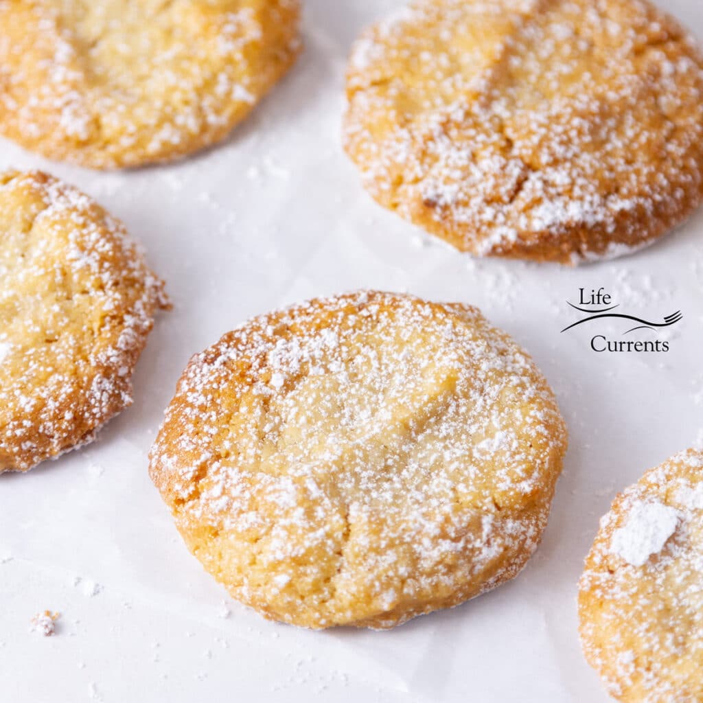 Chewy Almond Cloud Cookies - Life Currents