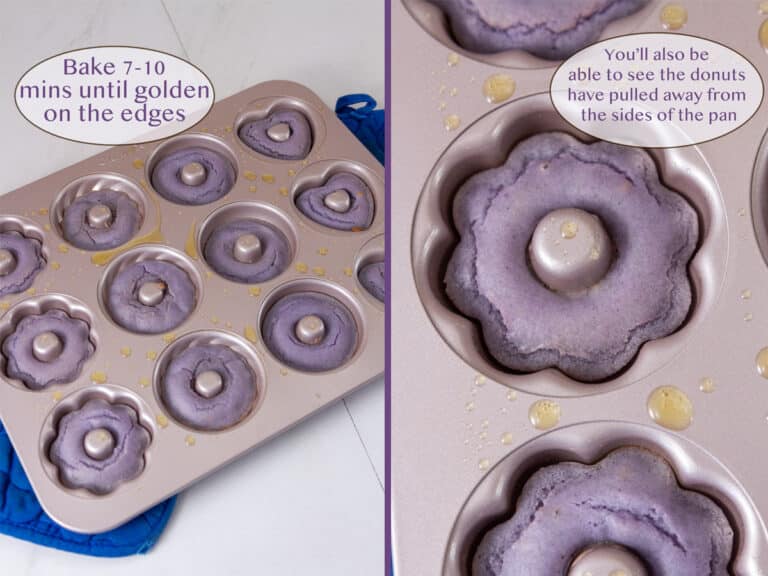 Baked Ube Mochi Doughnuts Recipe - Life Currents