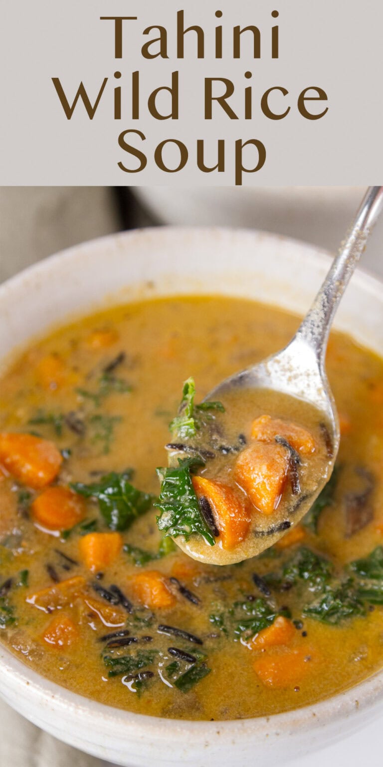 Tahini Wild Rice Soup - Life Currents